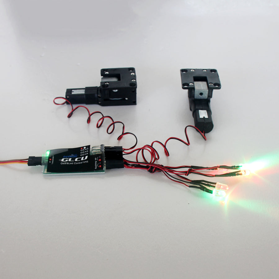 Dynam Metal E-Retract V3 Set w/ Gear & Led Control Unit