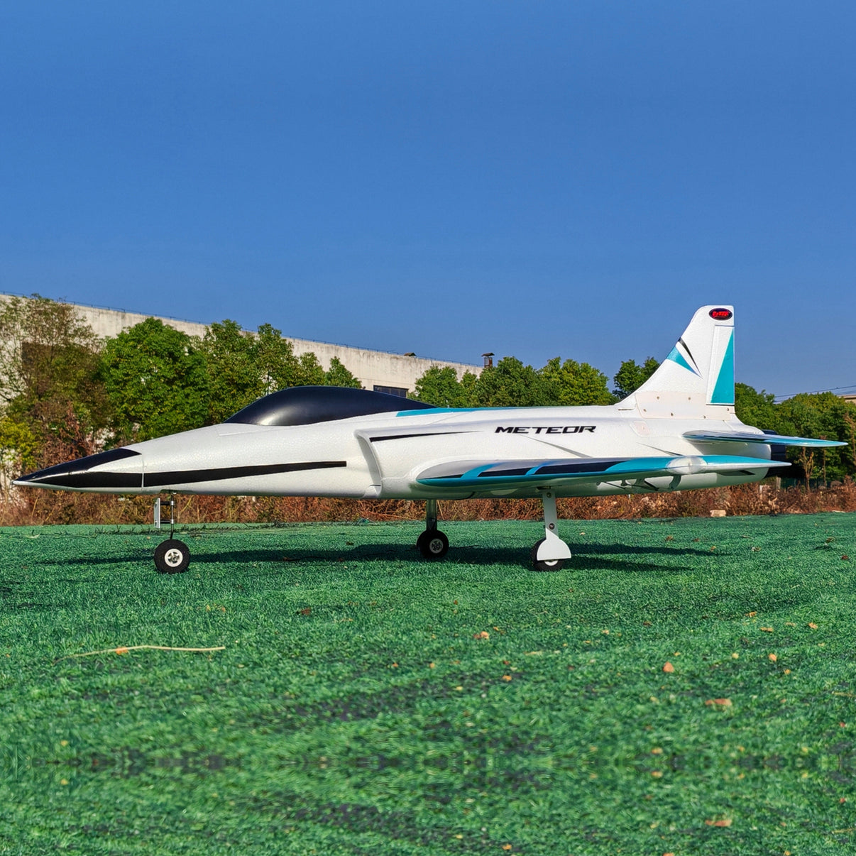 Dynam Meteor V4 Blue 12-Blade 4S 70mm RC Beginner EDF Jet